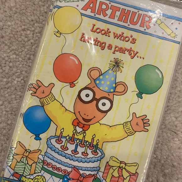 Party Supplies | Vintage Arthur Dw Birthday Party Invitations New ...